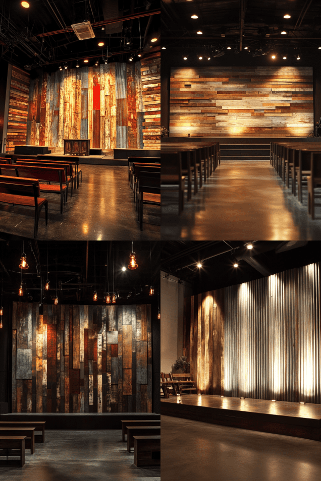 23 Simple Church Stage Backdrop Ideas for You to Make