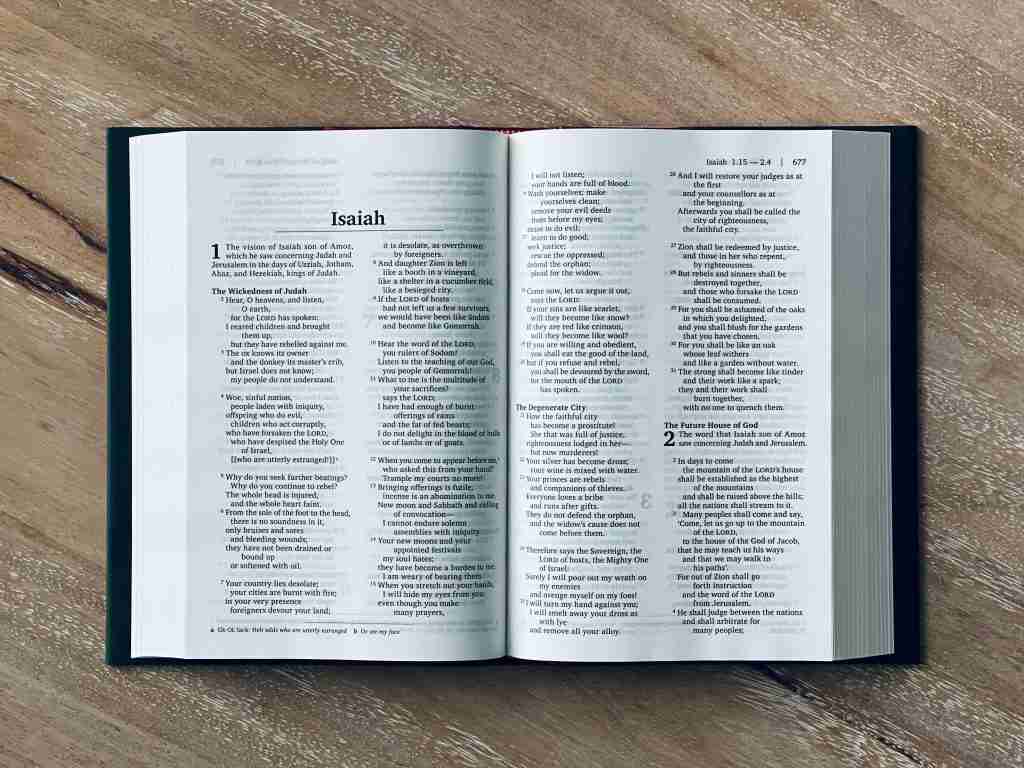 Significado de Isaías 1:18 para nosotros hoy - Comentario bíblico