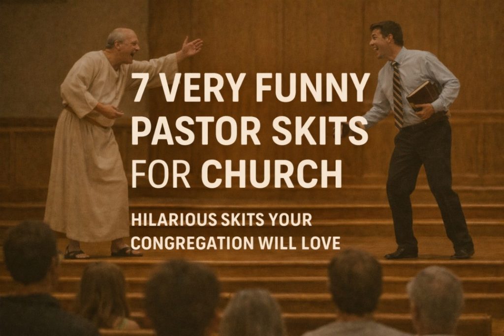 7 Very Funny Pastor Skits for Church: Printable Scripts