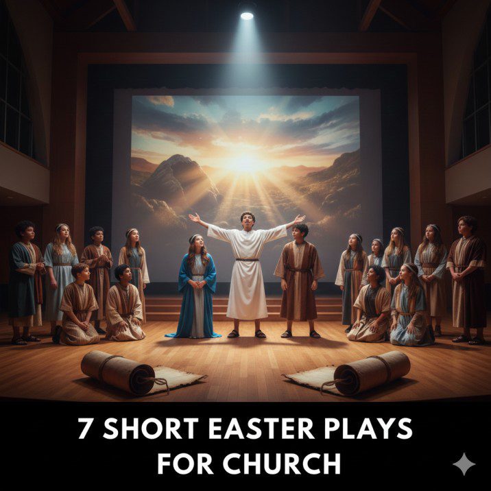 7 Short Easter Plays for Church: Printable Scripts