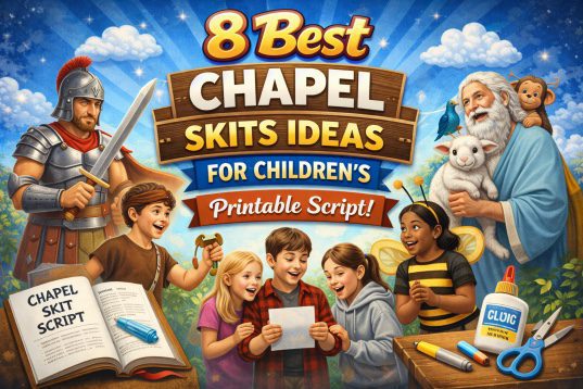 8 Best Chapel Skits Ideas for Children's: Printable Scripts