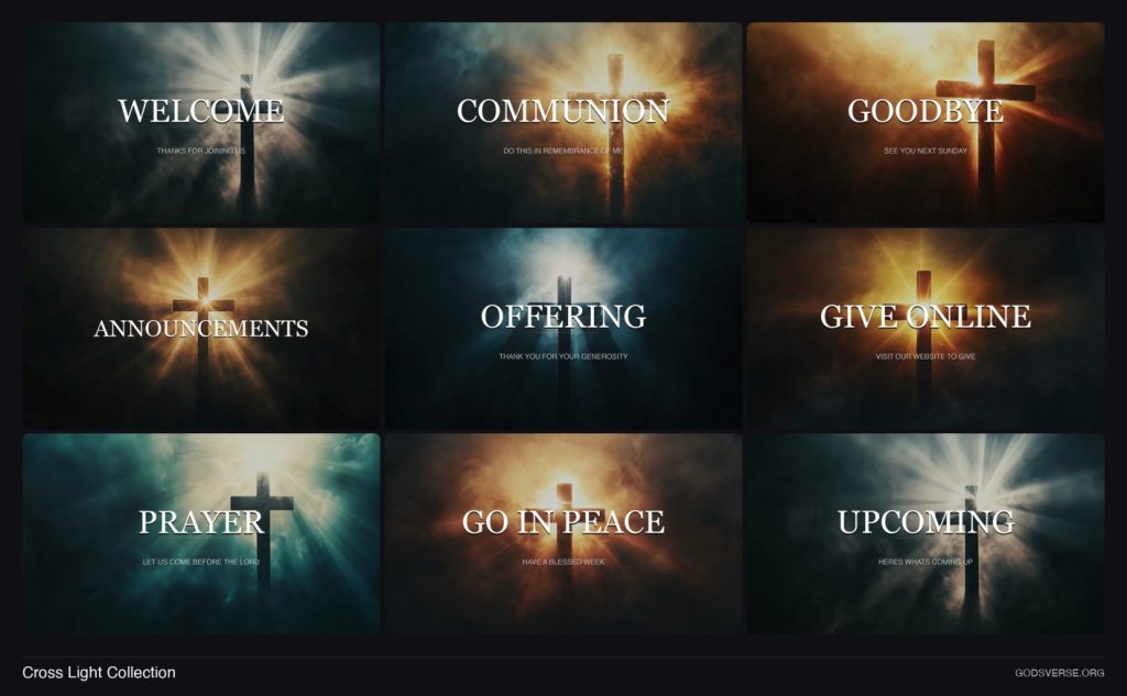 20 Best Backgrounds for ProPresenter for Worship