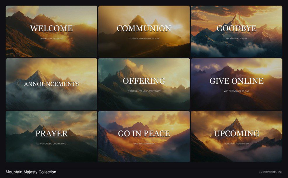 20 Best Backgrounds for ProPresenter for Worship