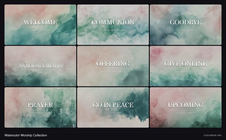20 Best Backgrounds for ProPresenter for Worship